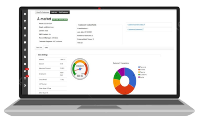 The van sales system