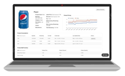 The van sales system